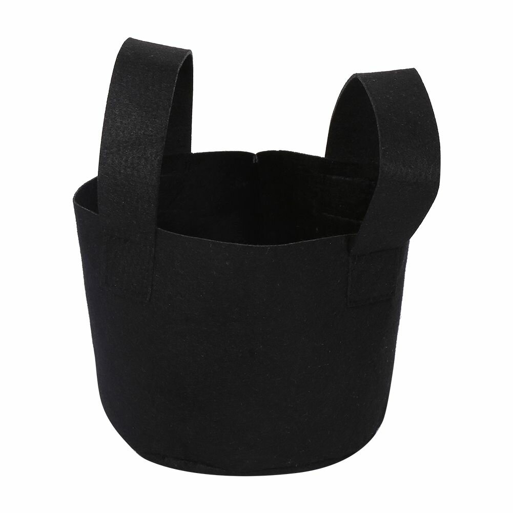 Черный мешок для растений 1 галлон (14x18 см, аэрация овощей/цветов)