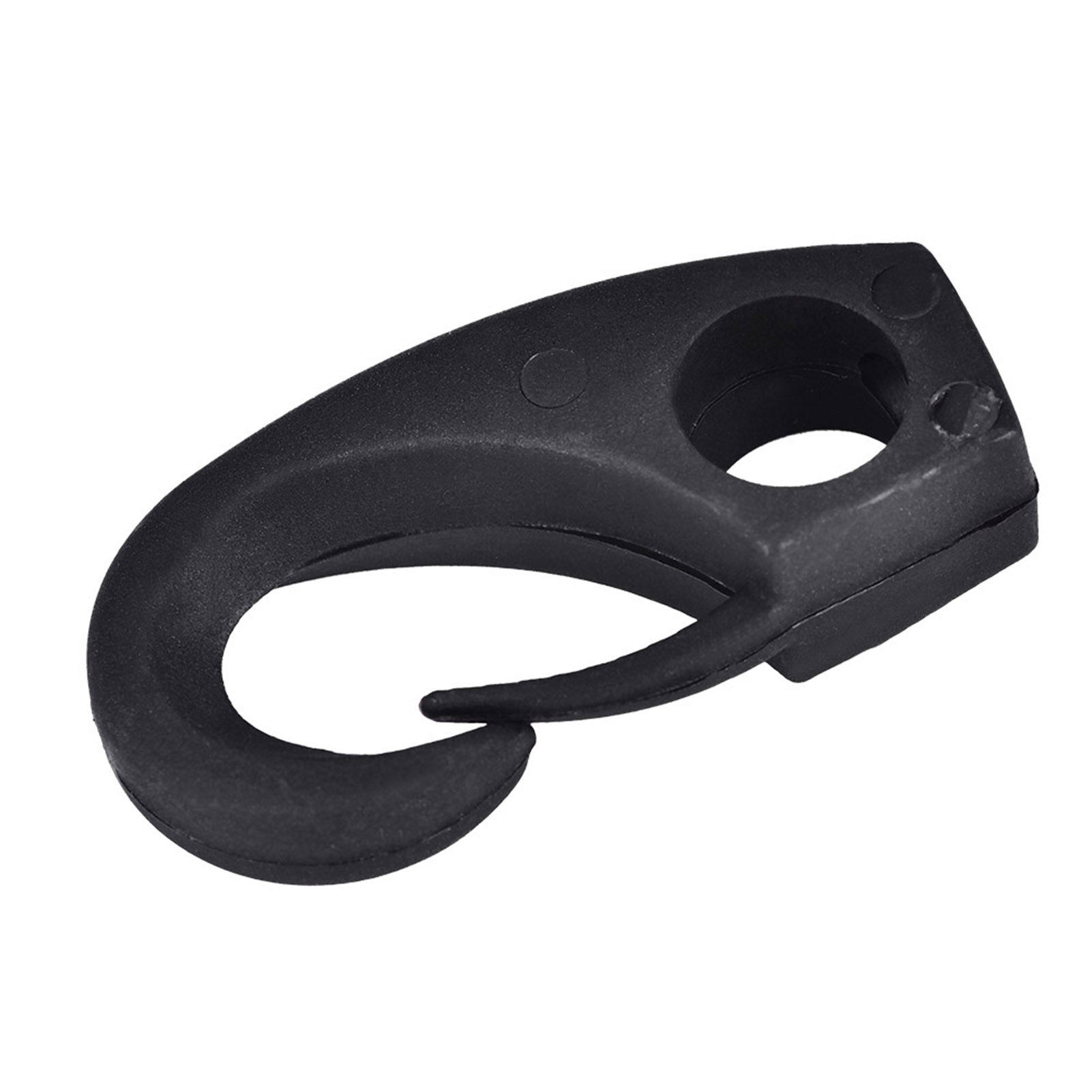 6 Штырьковые крючки из нейлона для удержания шнура, черные — 6 шт, аксессуары для лодки, каноэ, каяка