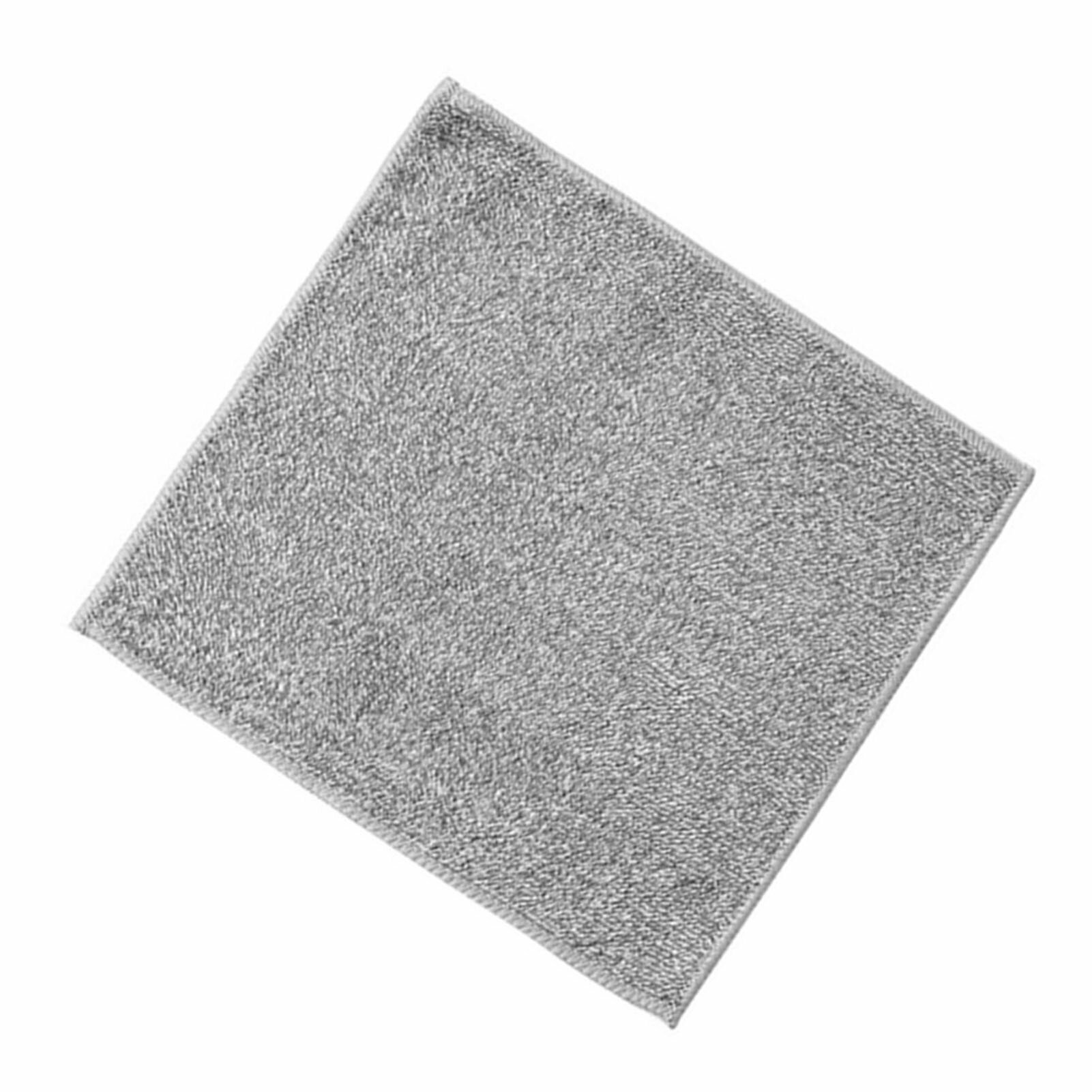 Ткань для мытья посуды, утолщенная впитывающая тряпка из бамбукового волокна, многоразовая тряпка для мытья посуды, бытовая уборка, 30x30 см/11,8x11,8 дюйма