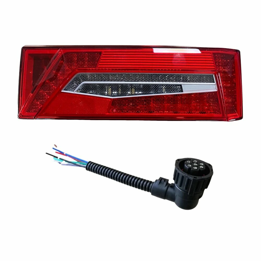 1 шт. 24 В светодиодные задние фонари для Scania R S L задняя фара задняя лампа с 7-контактным разъемом запасные части