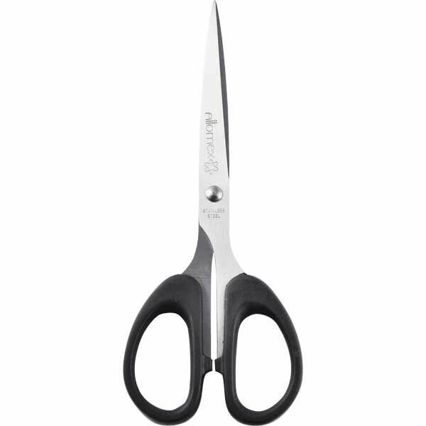 Ножницы Attomex канцелярские, пластиковые кольца, 18 см (4091302)