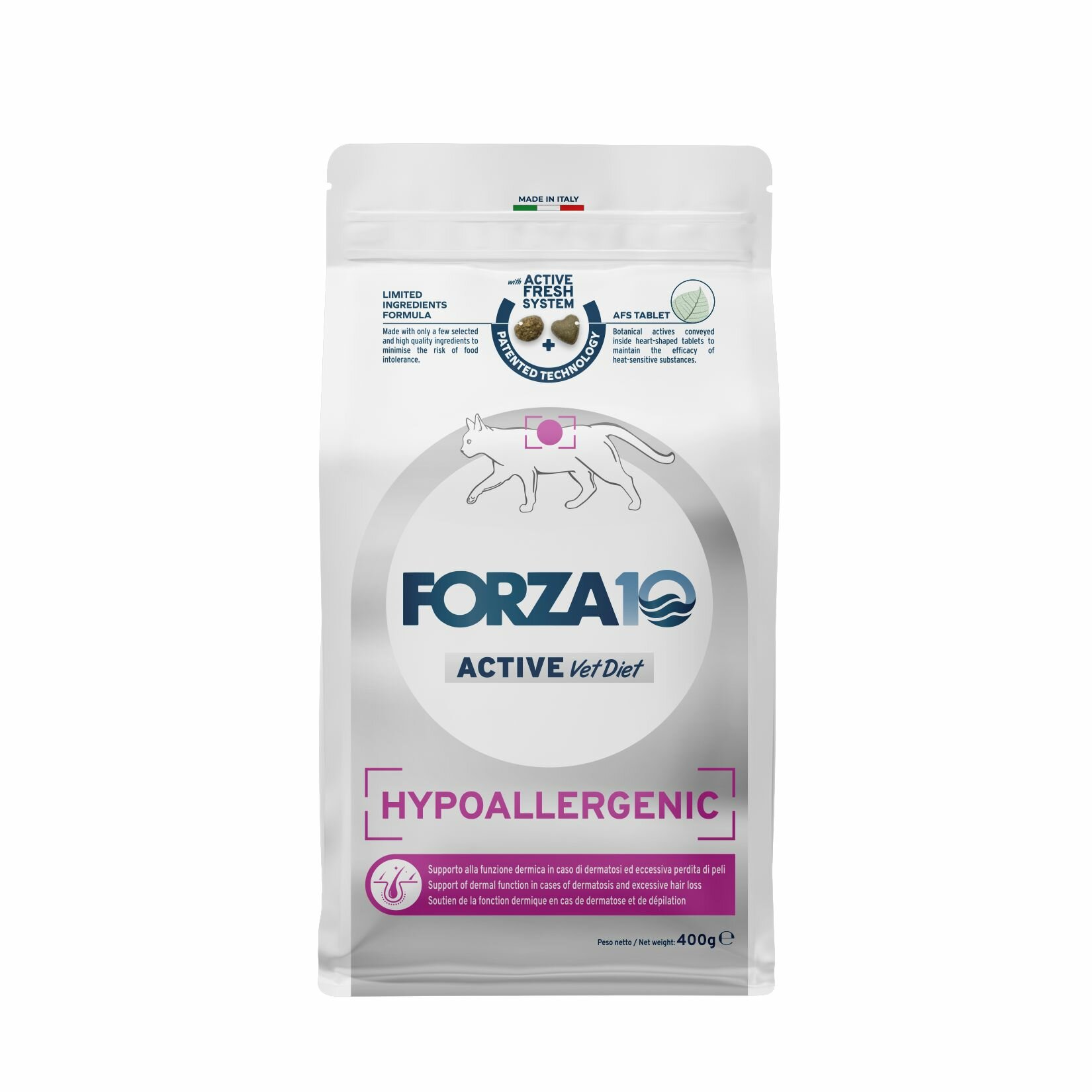 Корм для кошек FORZA10 HYPOALLERGENIC 400 гр