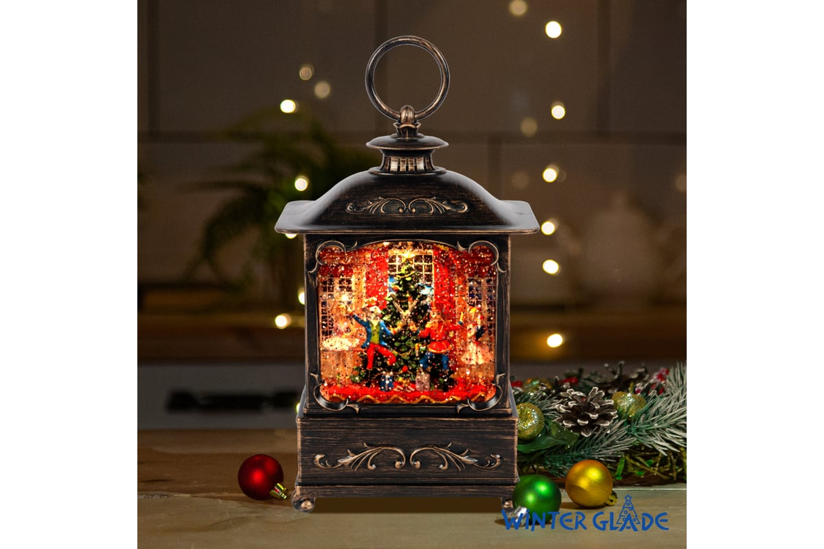 Новогодний фонарь Winter Glade Щелкунчик F428-2