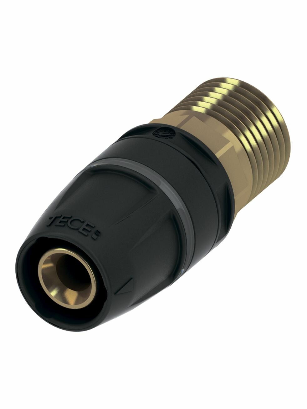 Соединение прямое TECElogo 32 х 1"Н, с ниппелем, латунь 8610116