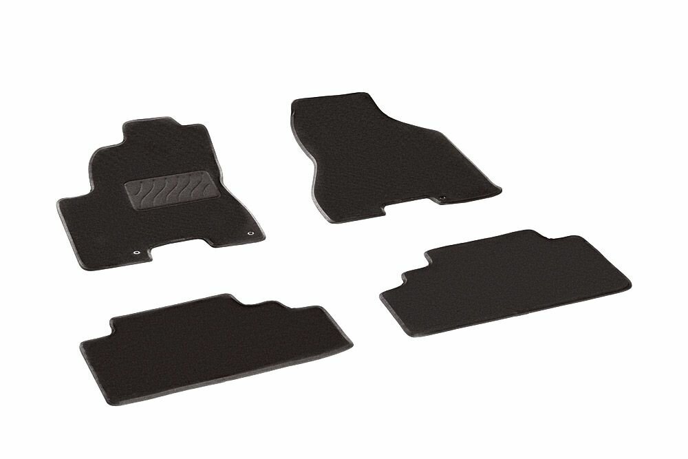 Ворсовые коврики в салон автомобиля LUX для Hyundai Tucson I (2004-2010)/Хёндай Туксон 1