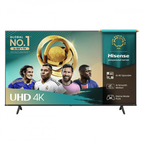 Телевизор Hisense 55A6Q, Smart TV, 4K Ultra HD, черный