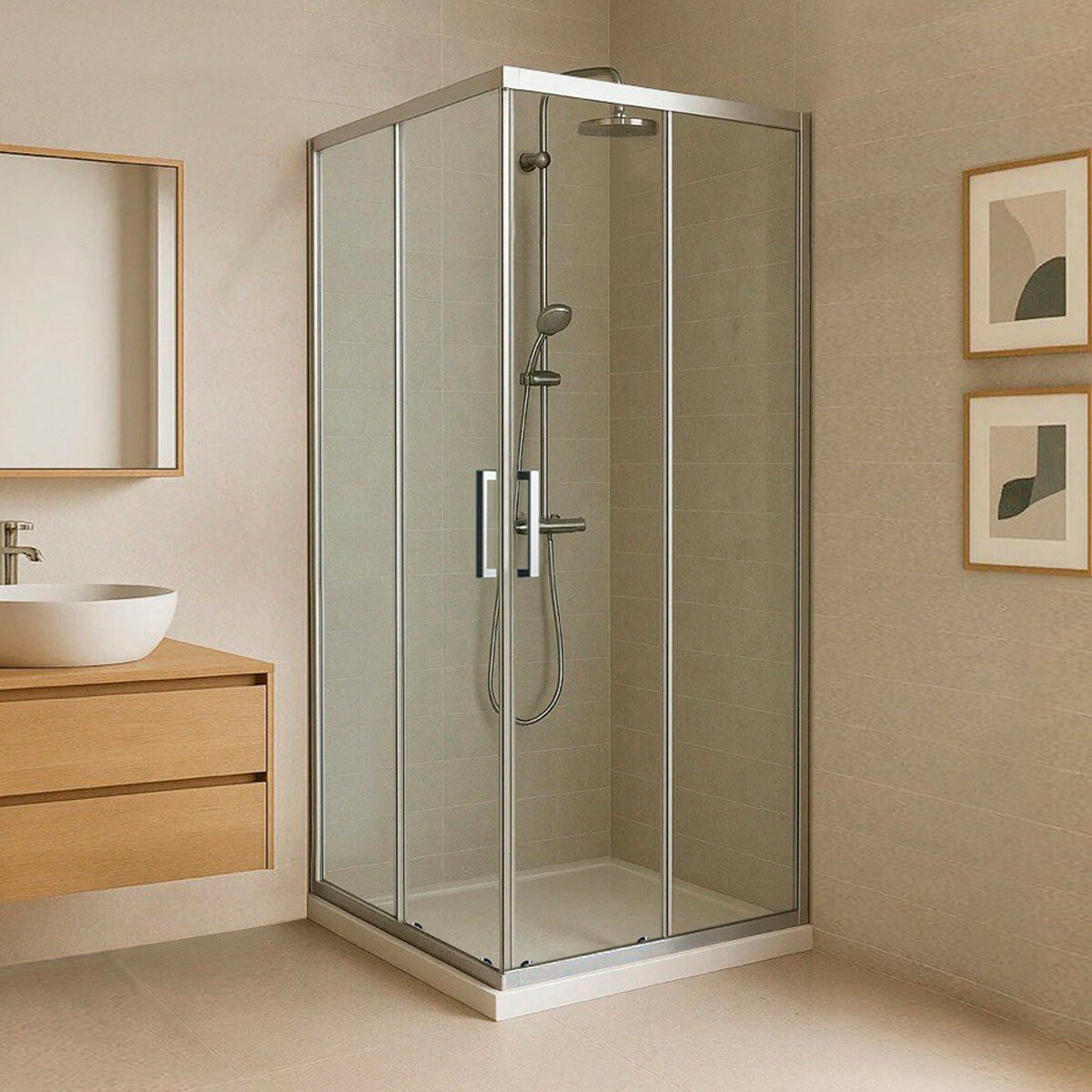 Душевой угол Royal Bath HPD 100х100 RB100HPD-T-ST