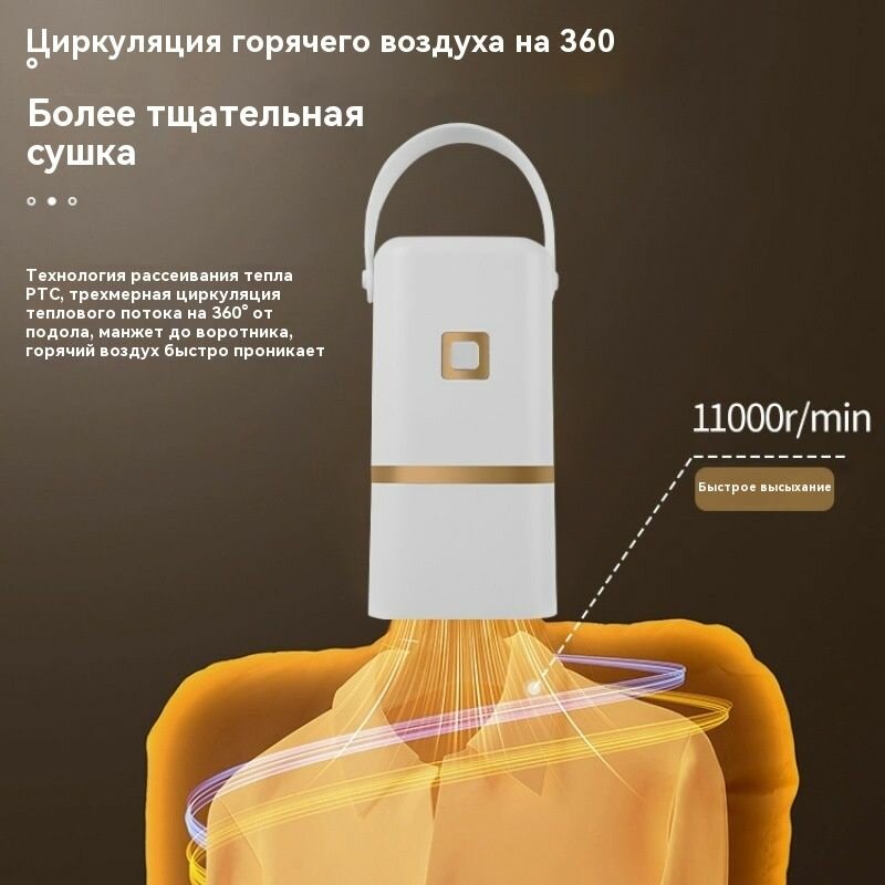 Портативная электрическая сушилка для белья