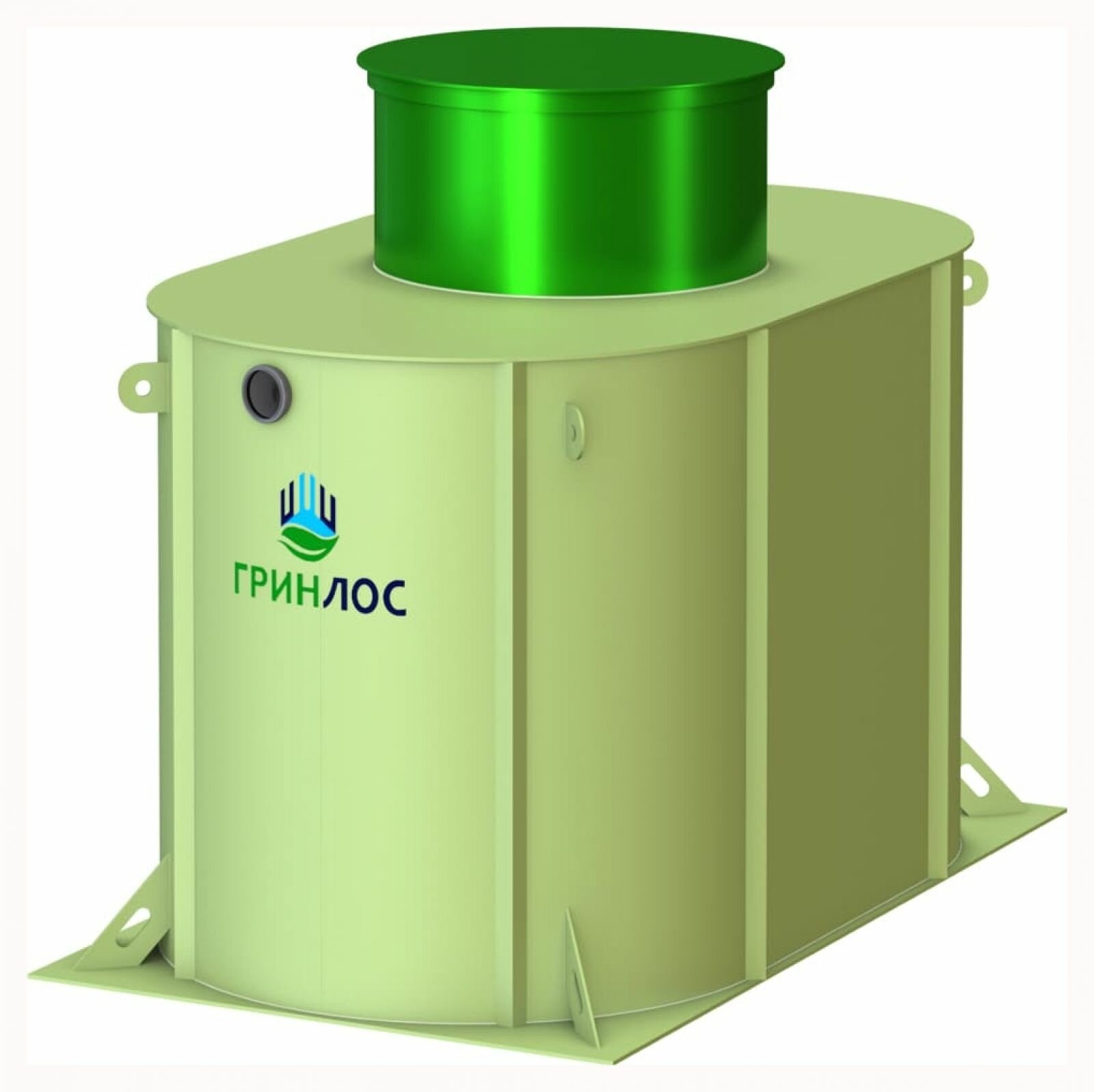 Септик для дачи гринлос Эко 12 (2 м3/сут, самотечный, на 12 человек)