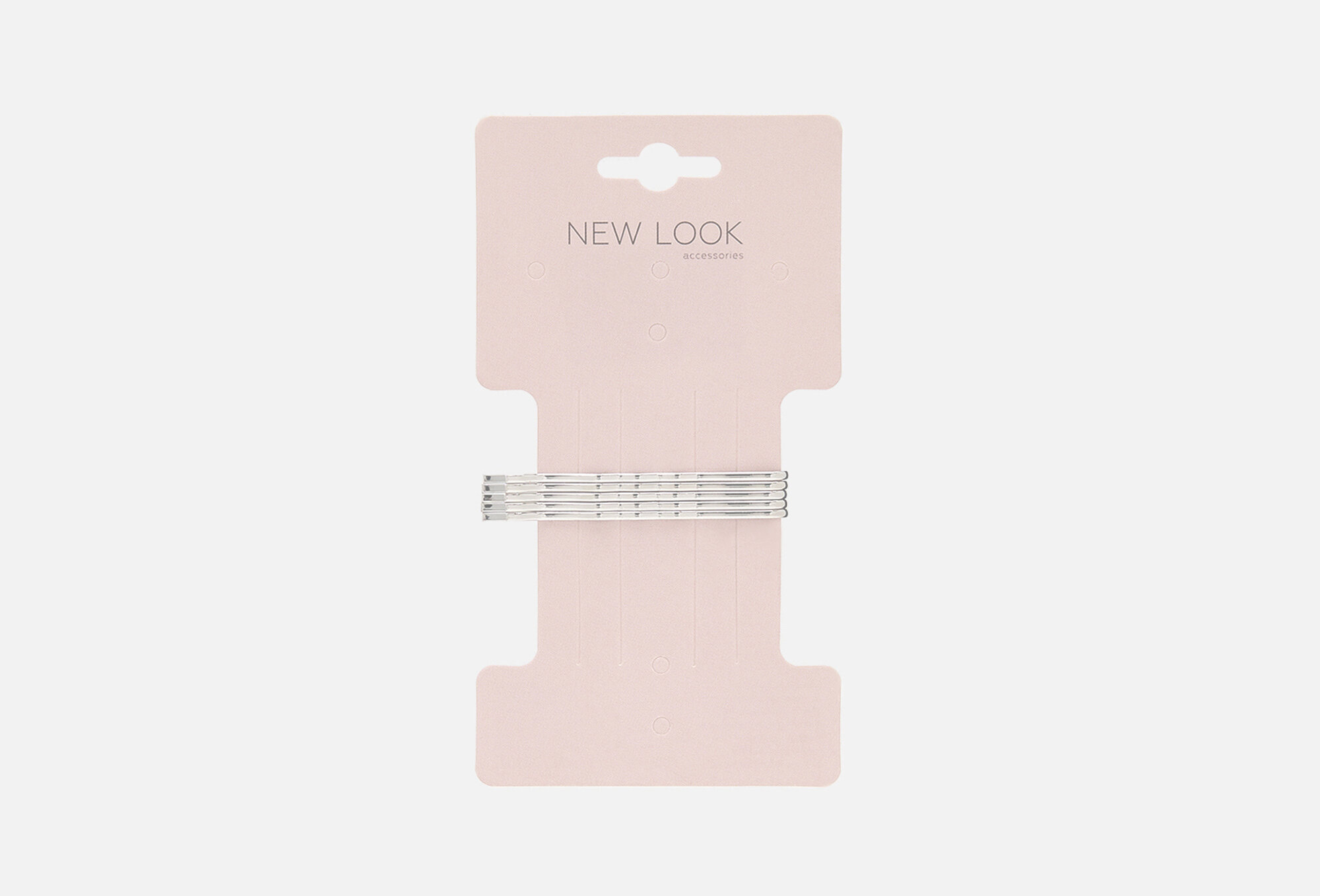Набор невидимок для волос NEW LOOK 1296 серебро