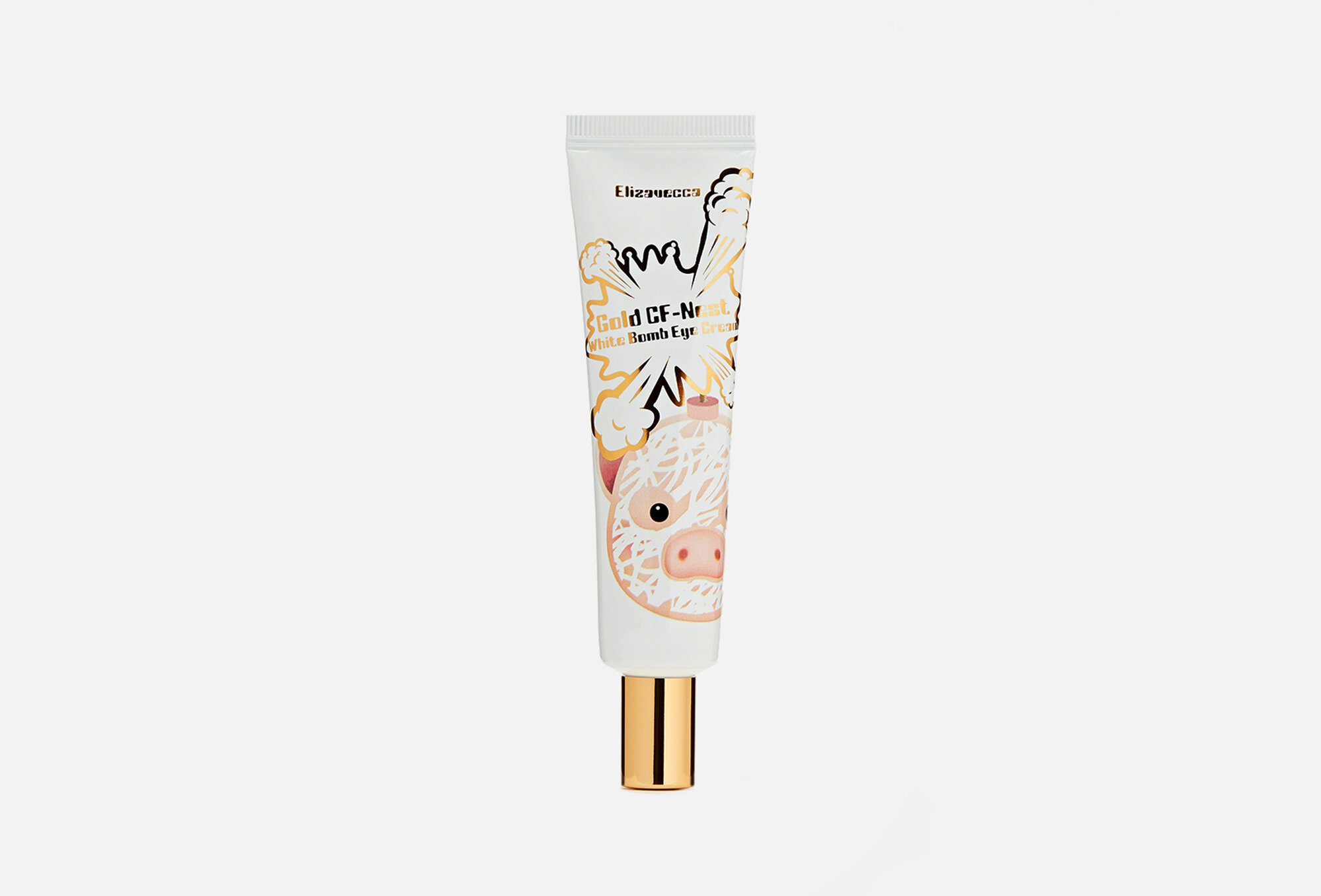 Крем для сияния кожи вокруг глаз ELIZAVECCA Gold CF-Nest White Bomb Eye Cream 30 мл
