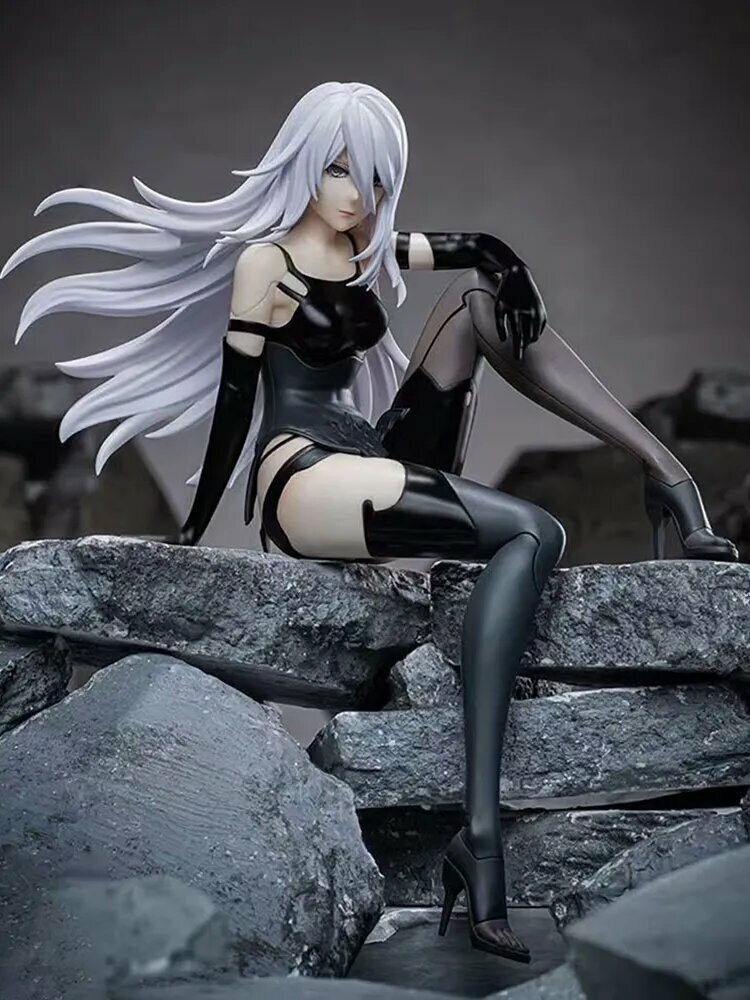 Игровой персонаж NieR: Automata 2A сидячее положение 15CM