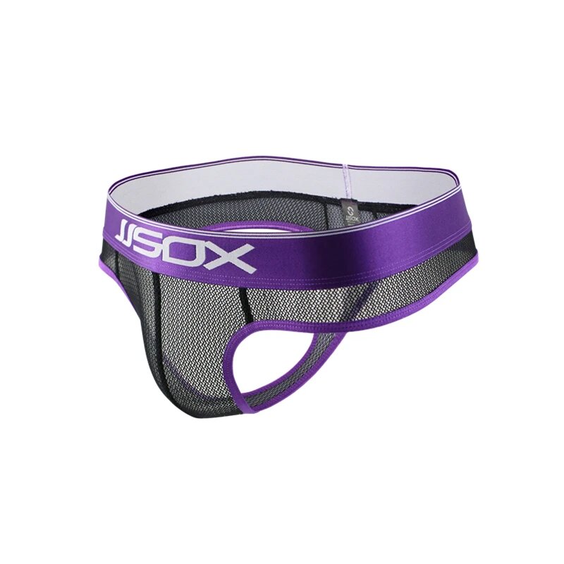 Мужские стринги XSOX, сиреневый, размер L