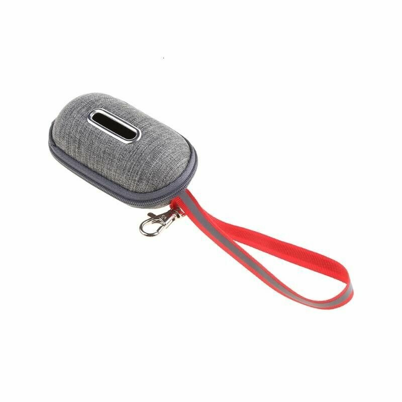 Портативный держатель мешков для собачьих экскрементов, темно-серый