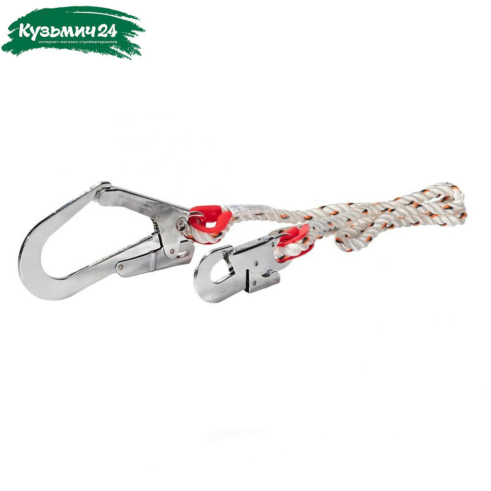 Строп регулируемый КВТ СК-21, 63230, 15 кН, полиэстеровый канат 1800 мм, без амортизатора