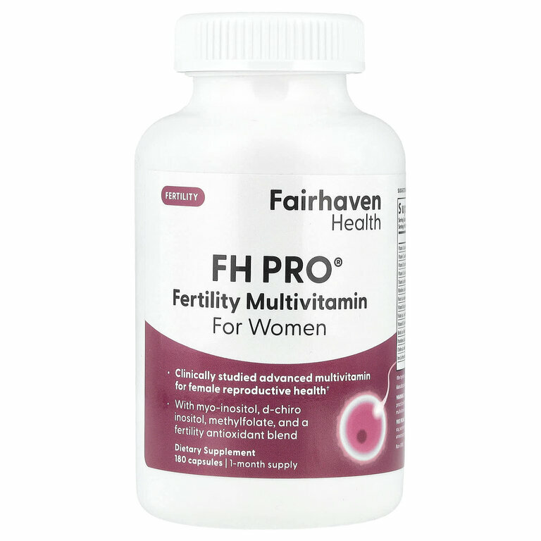 Fairhaven Health, FH Pro for Women, мультивитаминный комплекс для женщин, 180 капсул