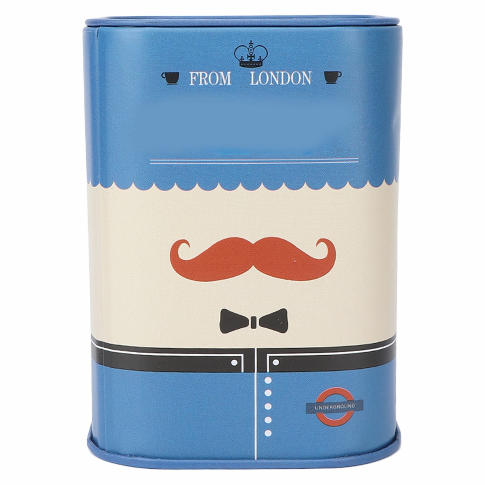 Синий компактный контейнер для лезвий со съемной конструкцией, большой вместимостью и практичным футляром для утилизации лезвий для домашнего использования