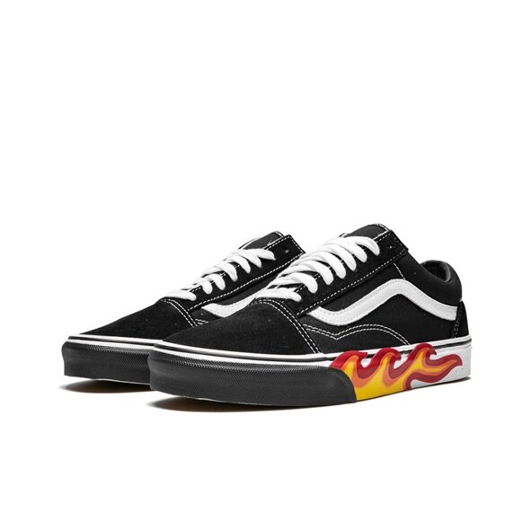 Кроссовки VANS Old Skool, размер EU 41 стопа (26.5CM), черный — фото 1
