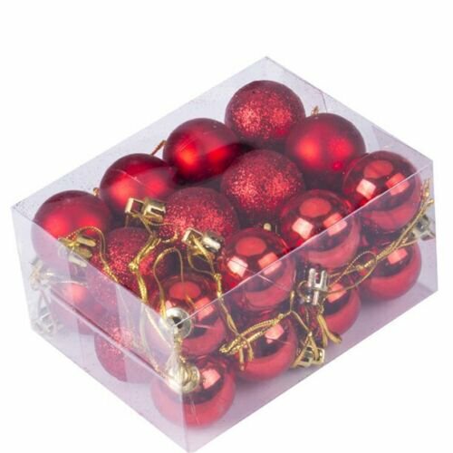 Christmas Tree Balls Ornaments Decorations for Family Parties Garden Dinners Birthday