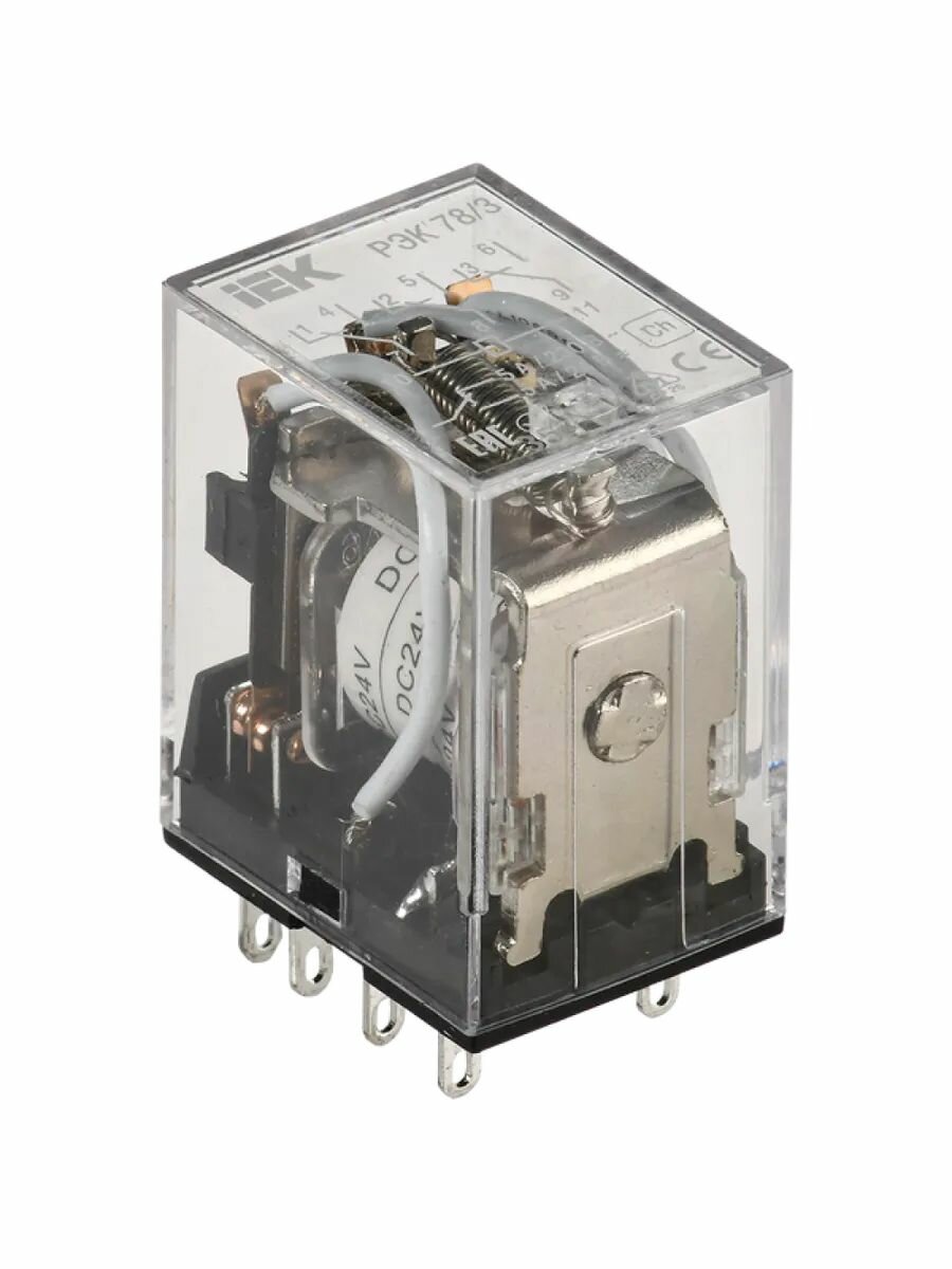 Реле промежуточное РП 22/3 5А 24В DС код. rp-22-3-24-DC EKF