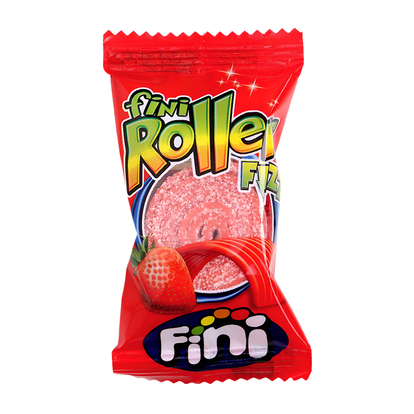 Fini Roller Strawberry жев. мармелад клубника 20 гр