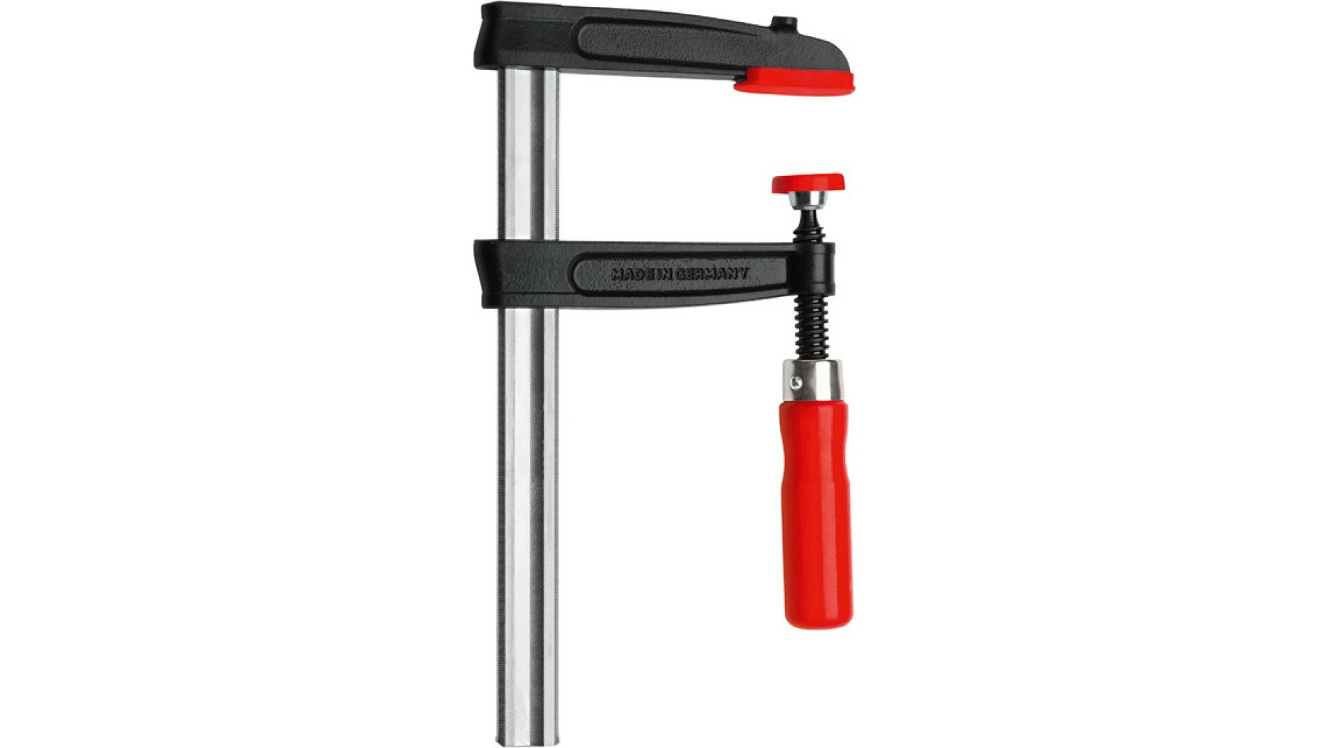 Струбцина чугунная BESSEY TPN25BE 250/120, 5.5 кН, деревянная ручка
