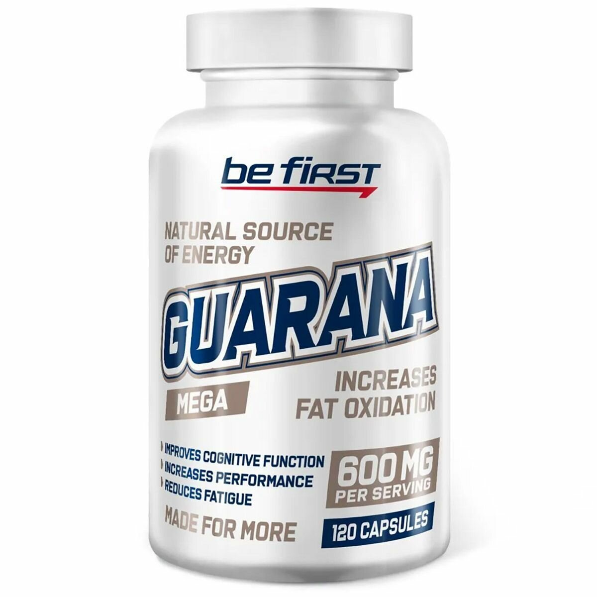 Be First Guarana extract capsules 120 капсул