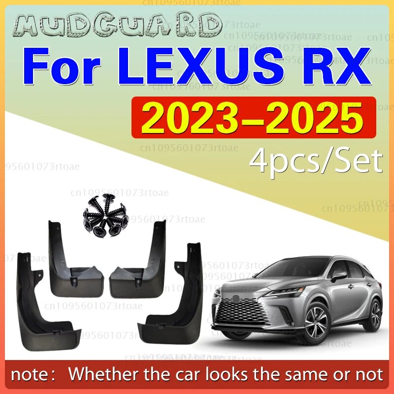 Для Lexus RX 350 450 RH350 RH450 ALA10 ALH10 2023 2024 2025 брызговики на крыло брызговики брызговики автомобильные аксессуары