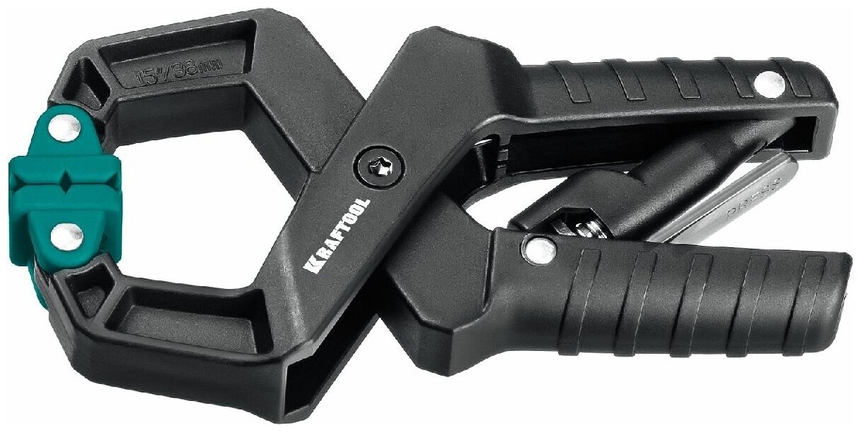 Струбцина зажимная KRAFTOOL 38 мм нейлон с фиксатором