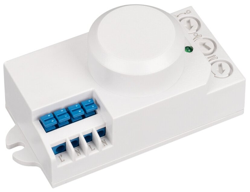 031846 Датчик движения PRIME-MW-SURFACE-S90x41-300W (230V, 2.6A, MULTI, IP20) (ARL, IP20 Пластик)