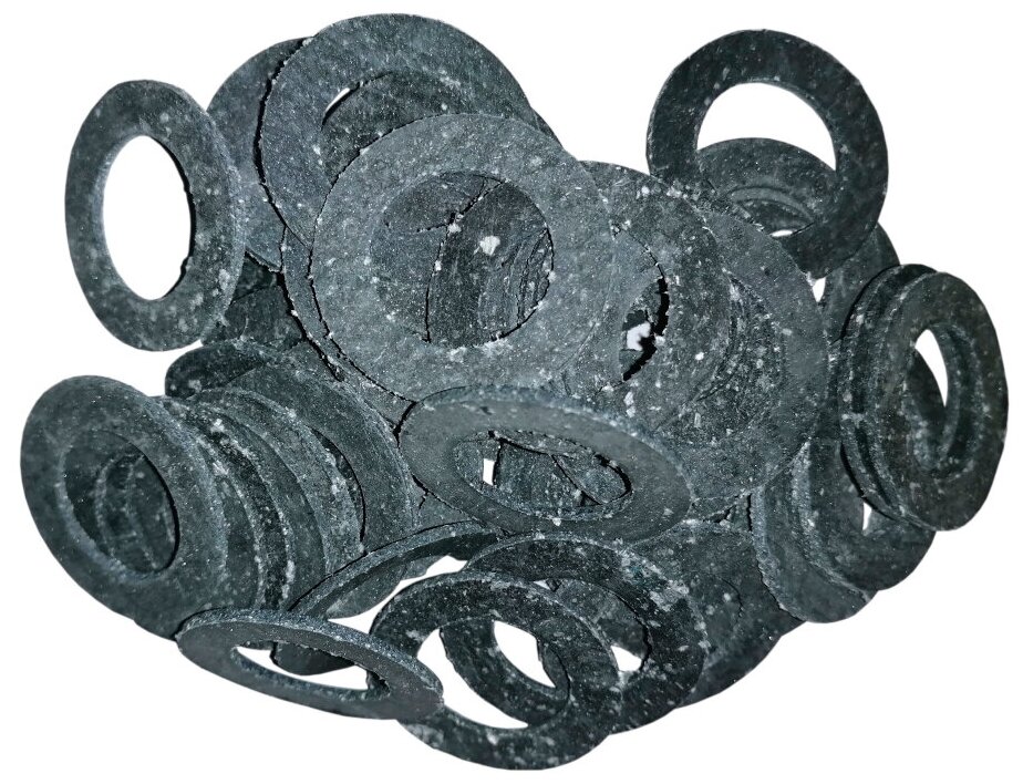 Набор паронитовых прокладок Профитт 1 1/2" (30х44мм), 50 шт.