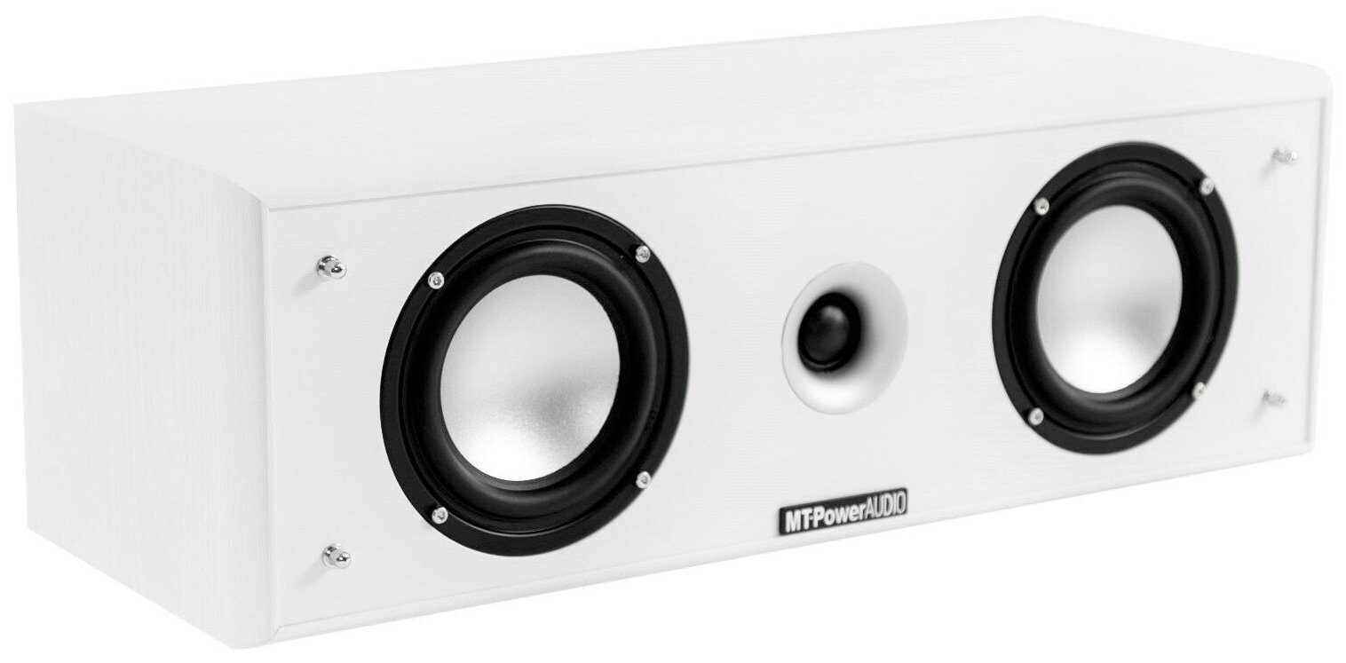 Центральный канал MT Power 89509014 Elegance-2 Center White (Black grills)