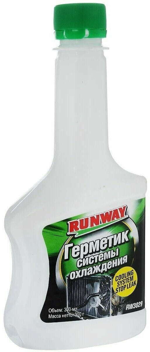 Герметик системы охлаждения RUNWAY 300мл RW3029