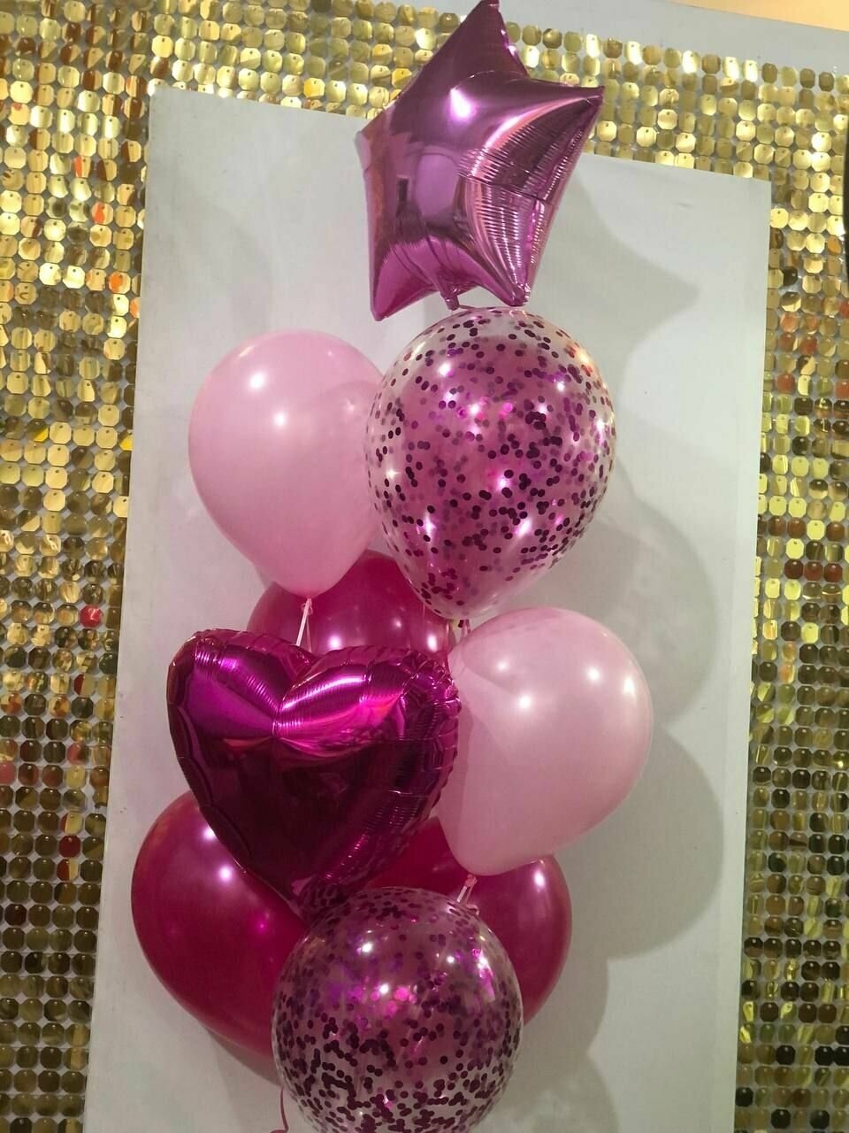 Фонтан из шаров