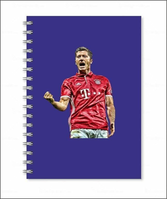 Тетрадь Роберт Левандовский № 25