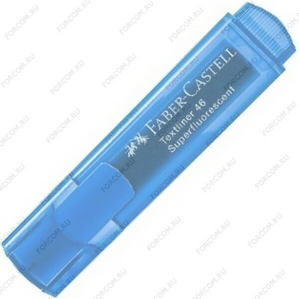 Текстовыделитель Faber-Castell Textliner 1546 Superfluorescent синий (Faber-Castell 154652)