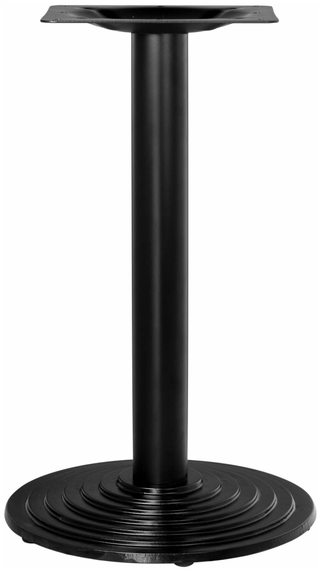 Подстолье LMS-5005-2 DOBRIN черный, круглая столешница, круглое основание