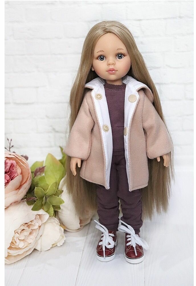 Комплект одежды и обуви для кукол Paola Reina 32 см, пурпурный