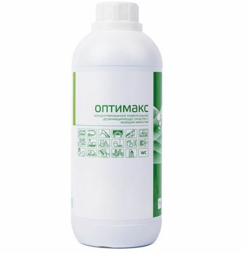 Интерсэн-плюс оптимакс Концентрированное универсальное средство для дезинфекции, 1000 мл