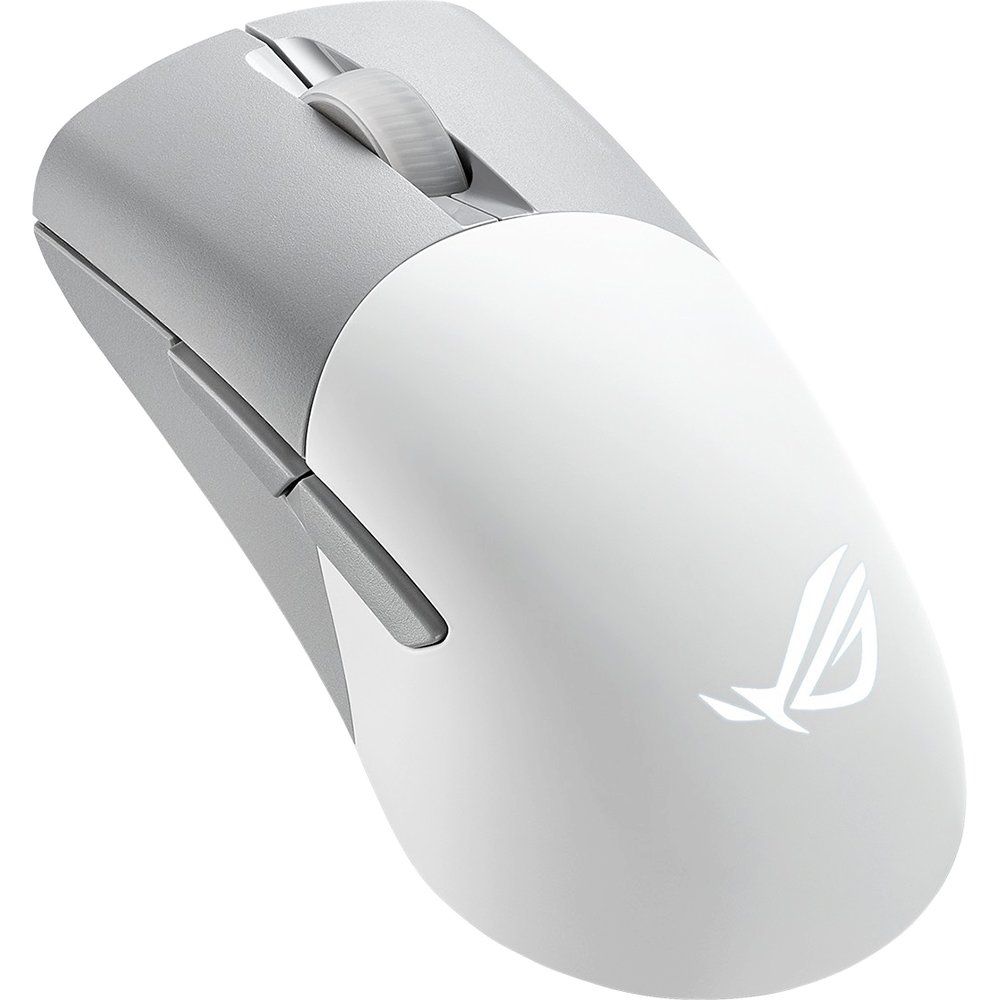 Мышь ASUS P709 ROG KERIS WL AIMPOINT WHT 75g 36,000DPI Bluetooth 5.1 2.4GHz 5buttons