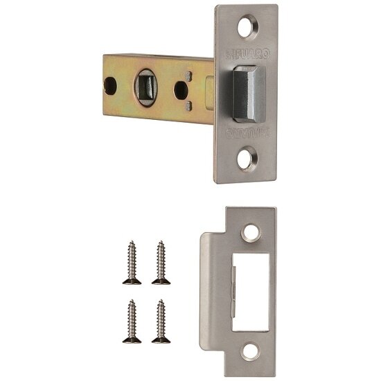 Защелка врезная Fuaro METF12-45-25 (F12-45-25) SN мат. никель