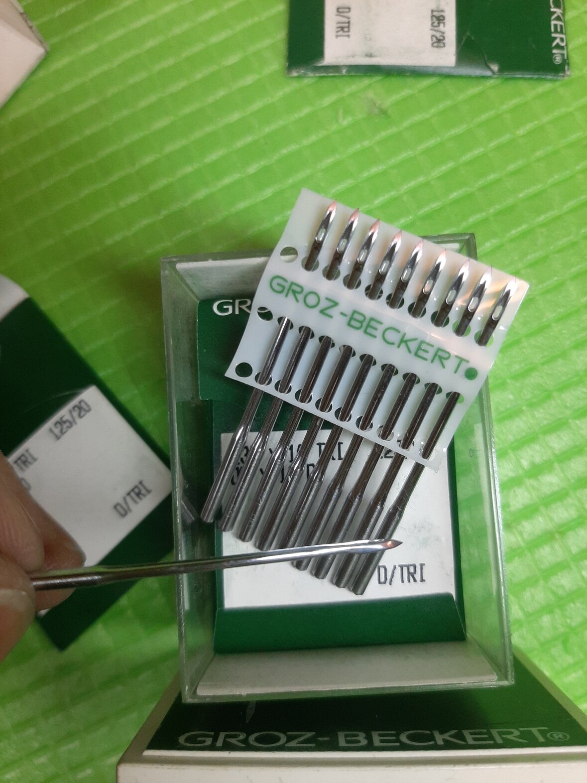 20шт Промышленных швейных игл Groz-Beckert 135x16 TRI DPx16 D №125/20
