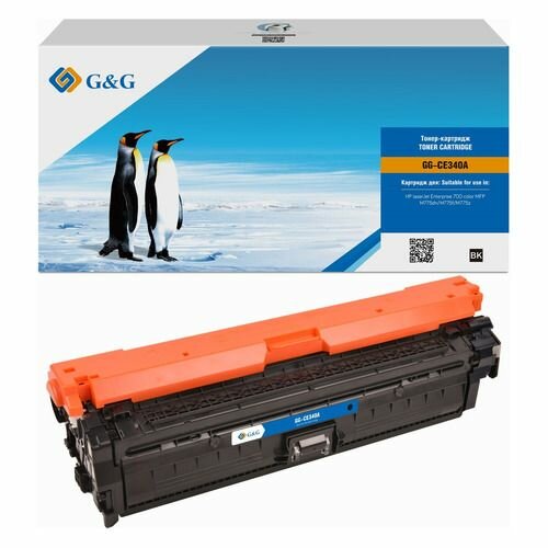 Картридж G&G GG-CE340A, черный / GG-CE340A