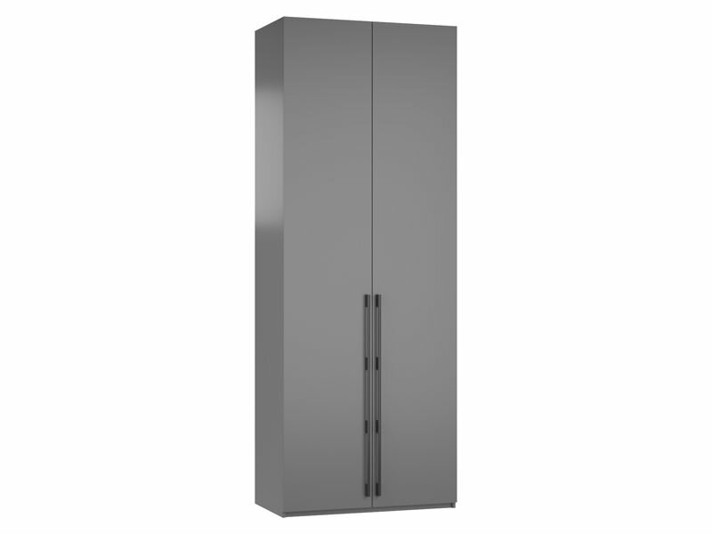 Шкаф распашной для одежды "Морган 1.1" 90х240х50 Серый графит