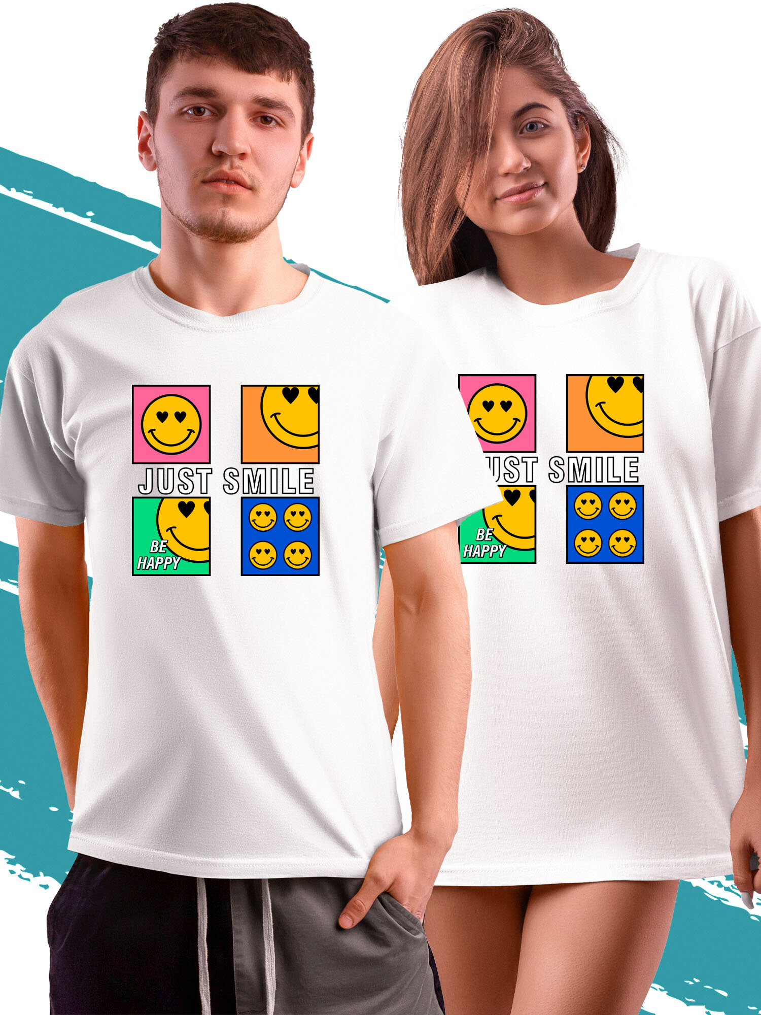 Футболка со смайликом