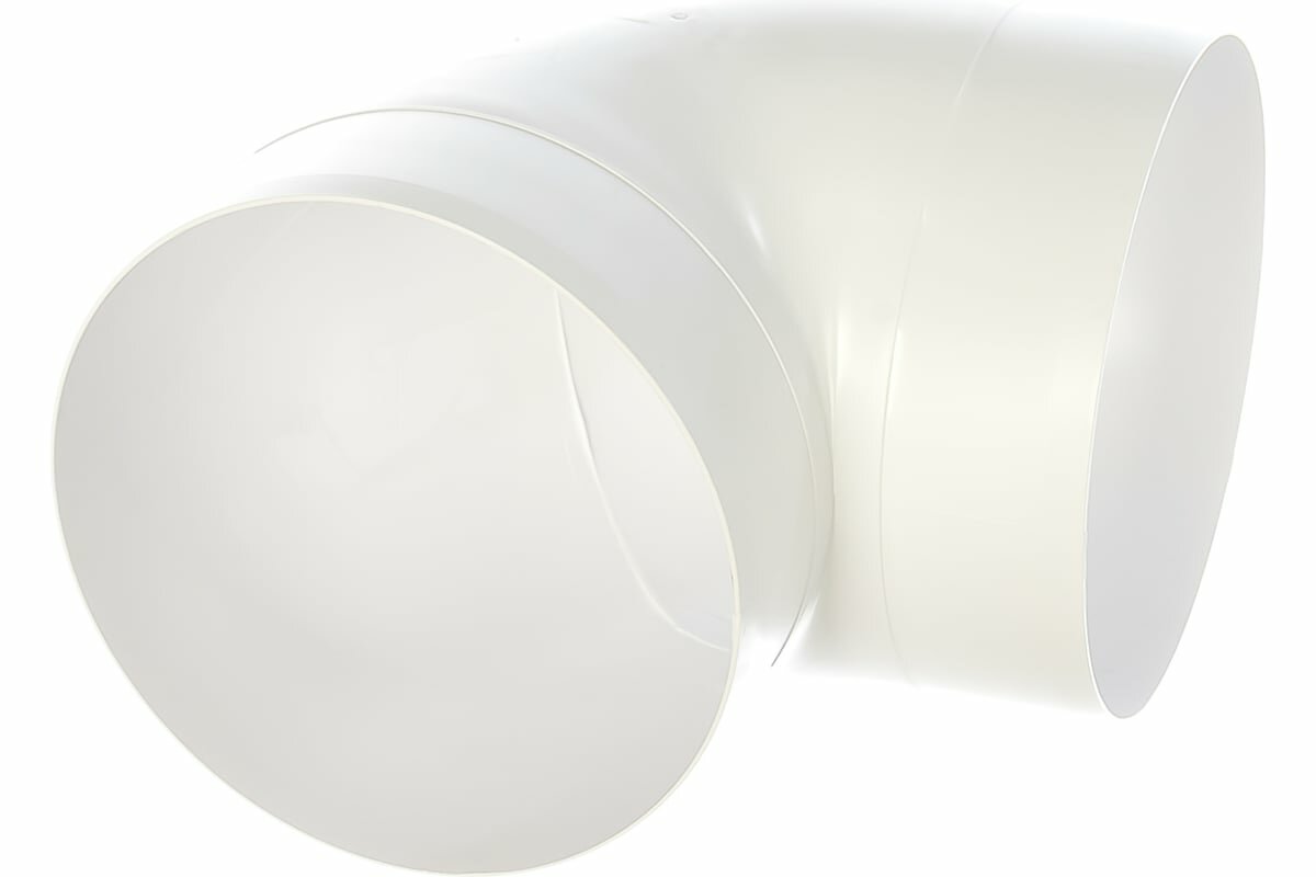 ERA колено пластиковое 90°, диаметр 125 мм, серия 12,5ККП, арт 210-022, для труб ПВХ