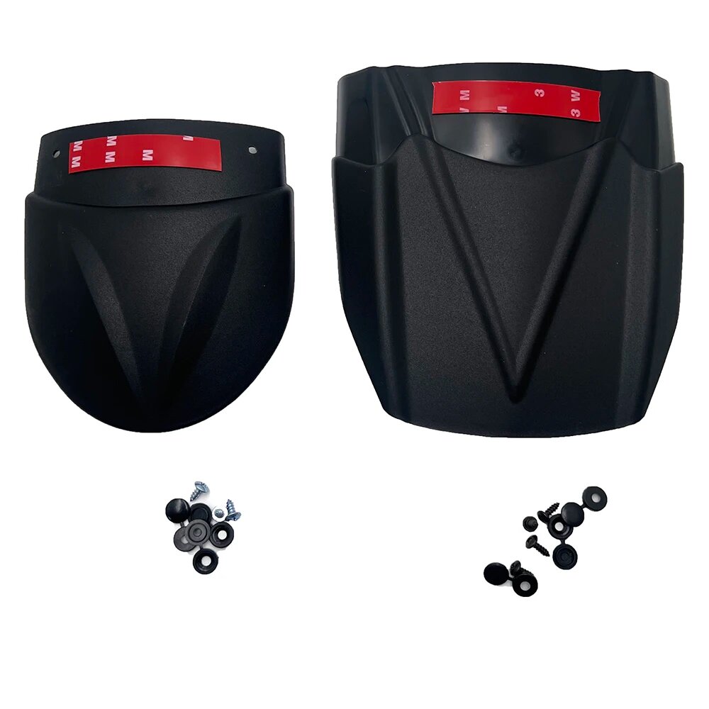 Комплект крыльев для мотоцикла Kawasaki Z650 Z650RS 2017-2023: передние и Черный, A set fenders