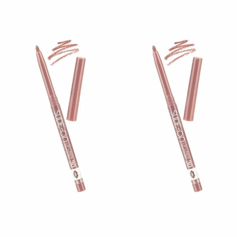 TF cosmetics Карандаш для губ Slide-on, тон 30 нюдовый, 2шт
