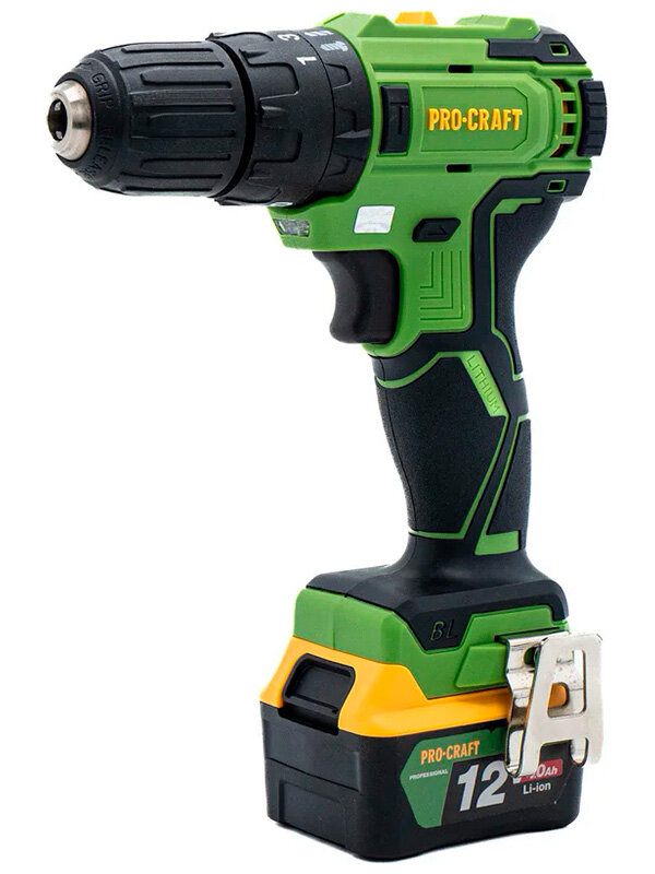 Шуруповерт аккумуляторный Procraft PI-18 BL