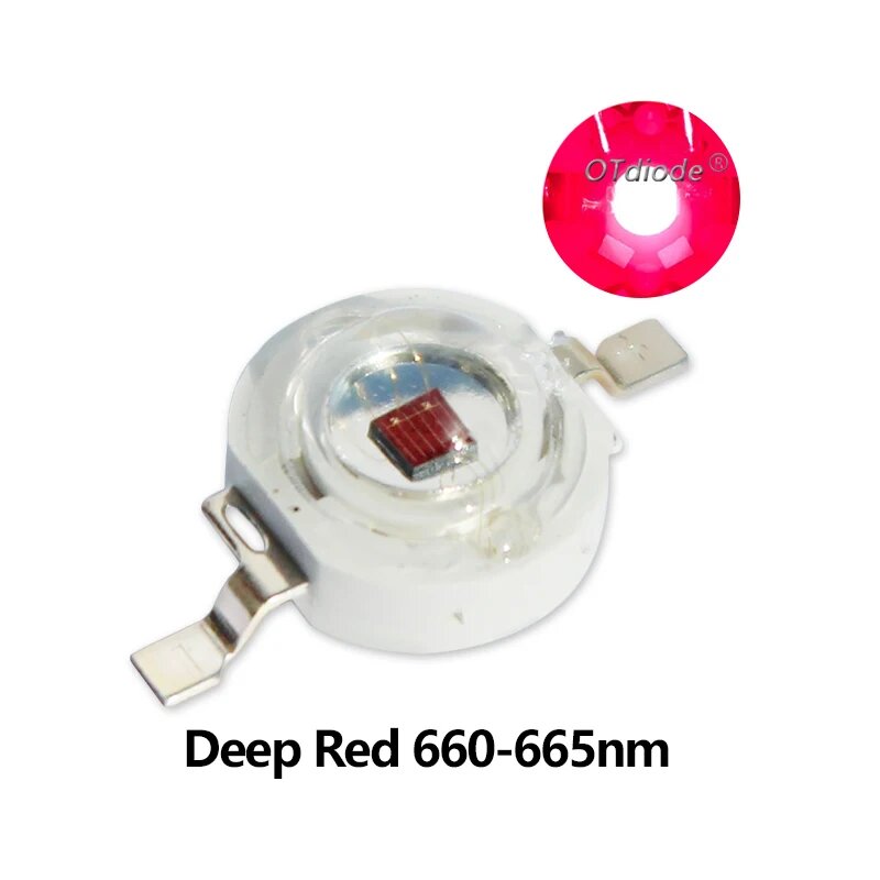 Светодиод OTdiode Deep Red 660nm, красный